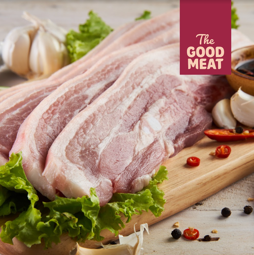 Belly Sliced (1kg) Liempo - Fresh Pork Meat | The Good Meat
