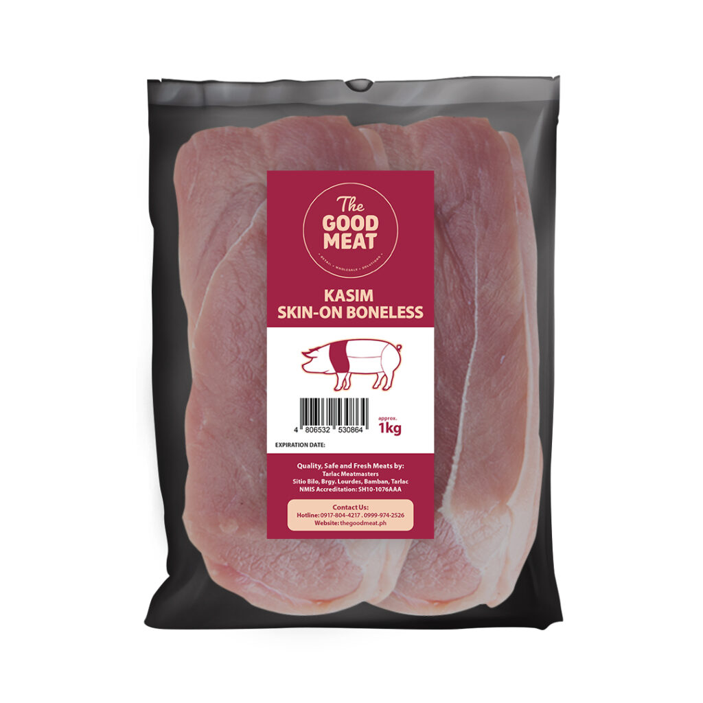 Pork Kasim Skin On Boneless Whole (1kg) – thegoodmeat.ph
