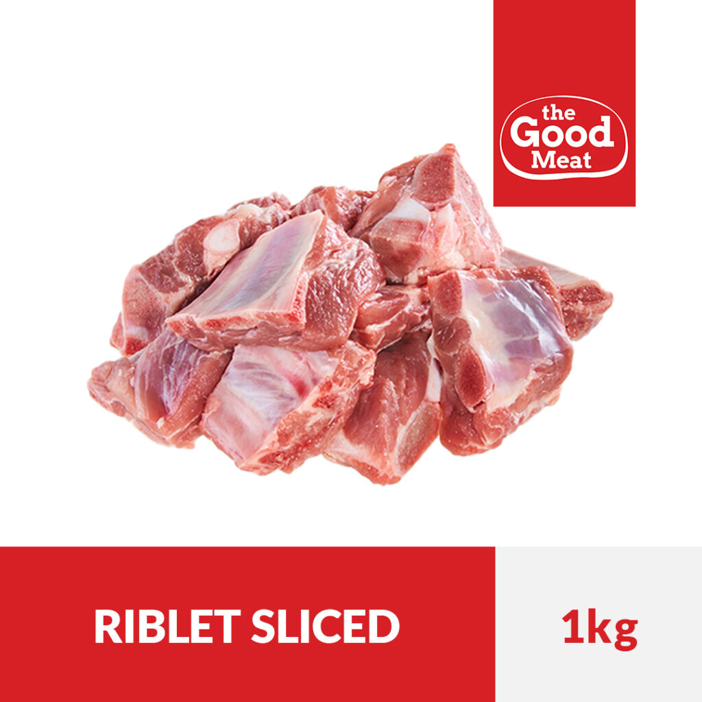 Pork Riblets Sliced (1kg) – thegoodmeat.ph