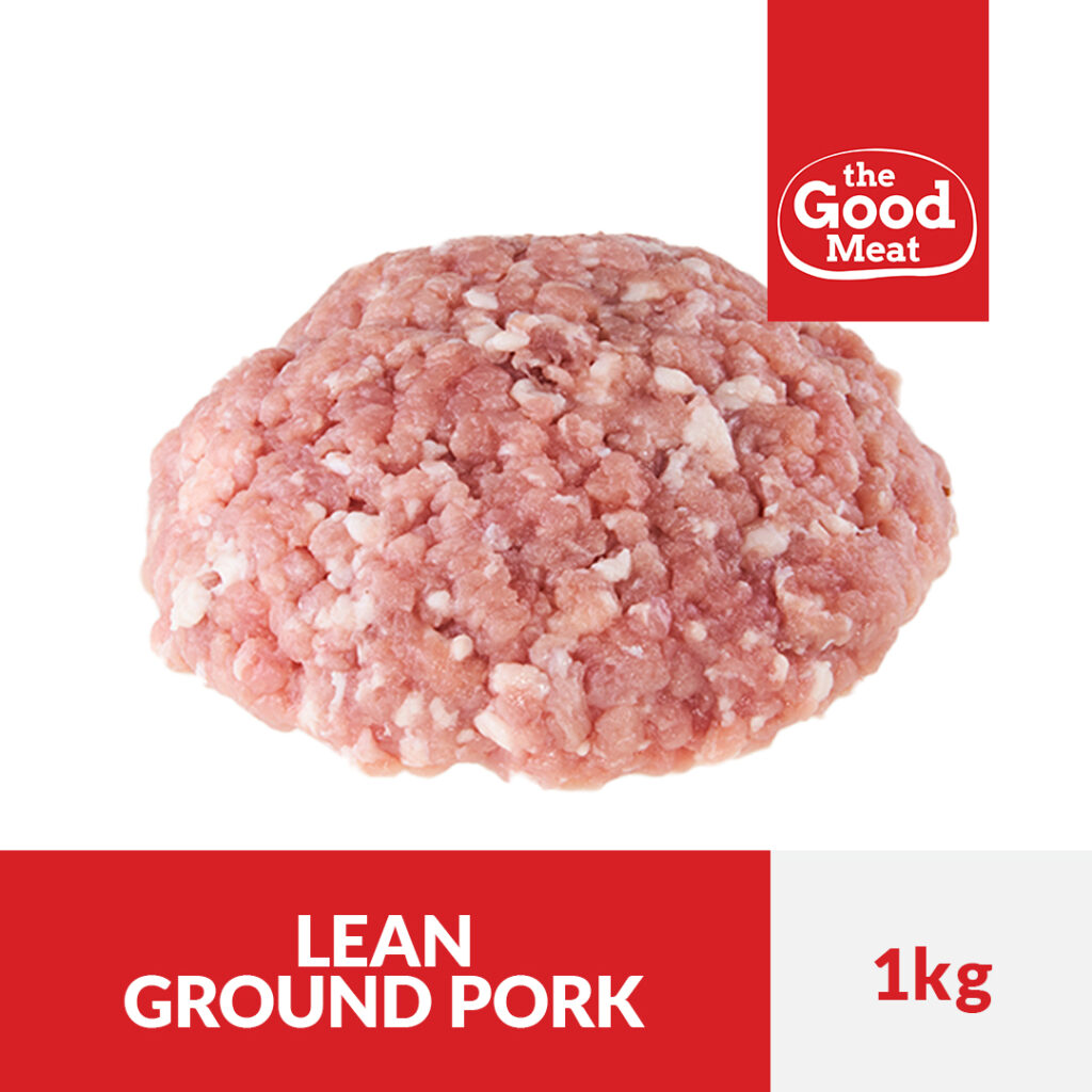 Ground Pork Lean 90:10 (1kg) – thegoodmeat.ph