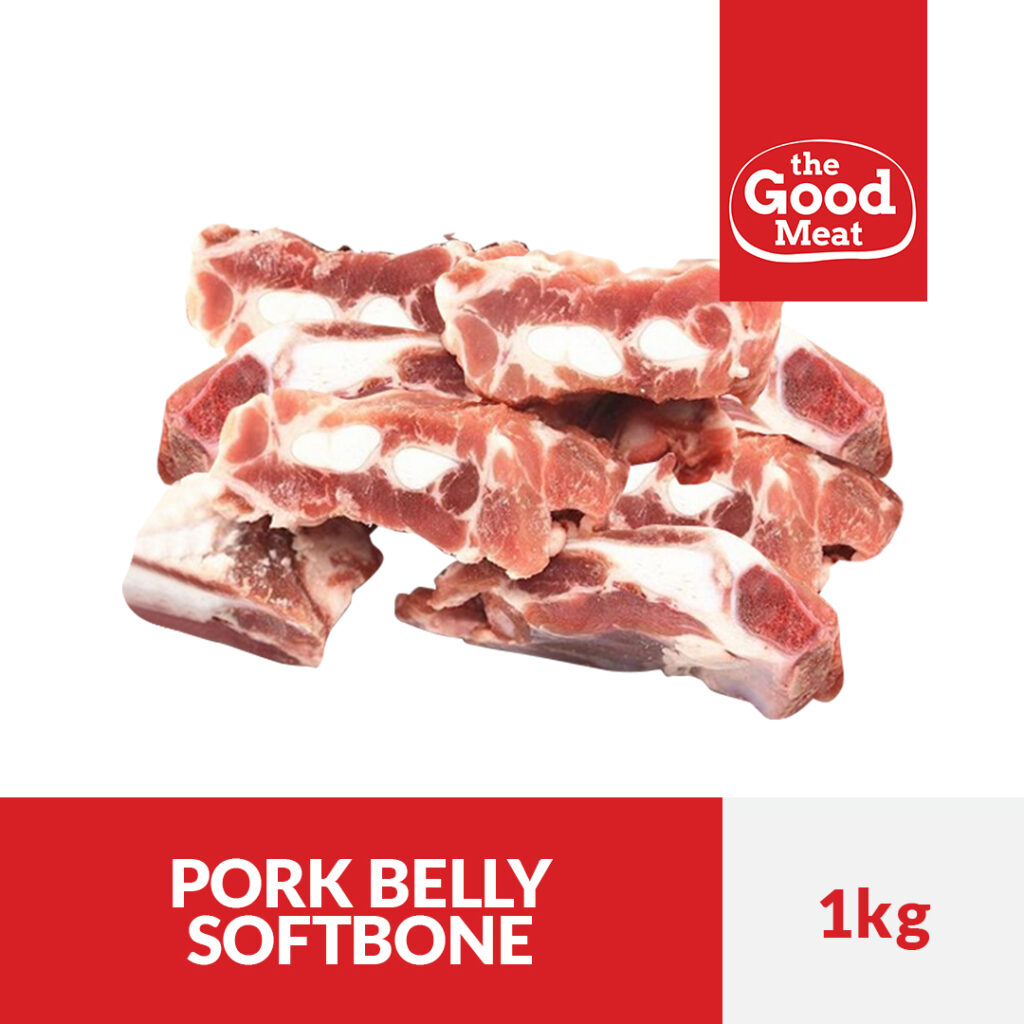 Pork Belly Soft Bones (1kg) – thegoodmeat.ph