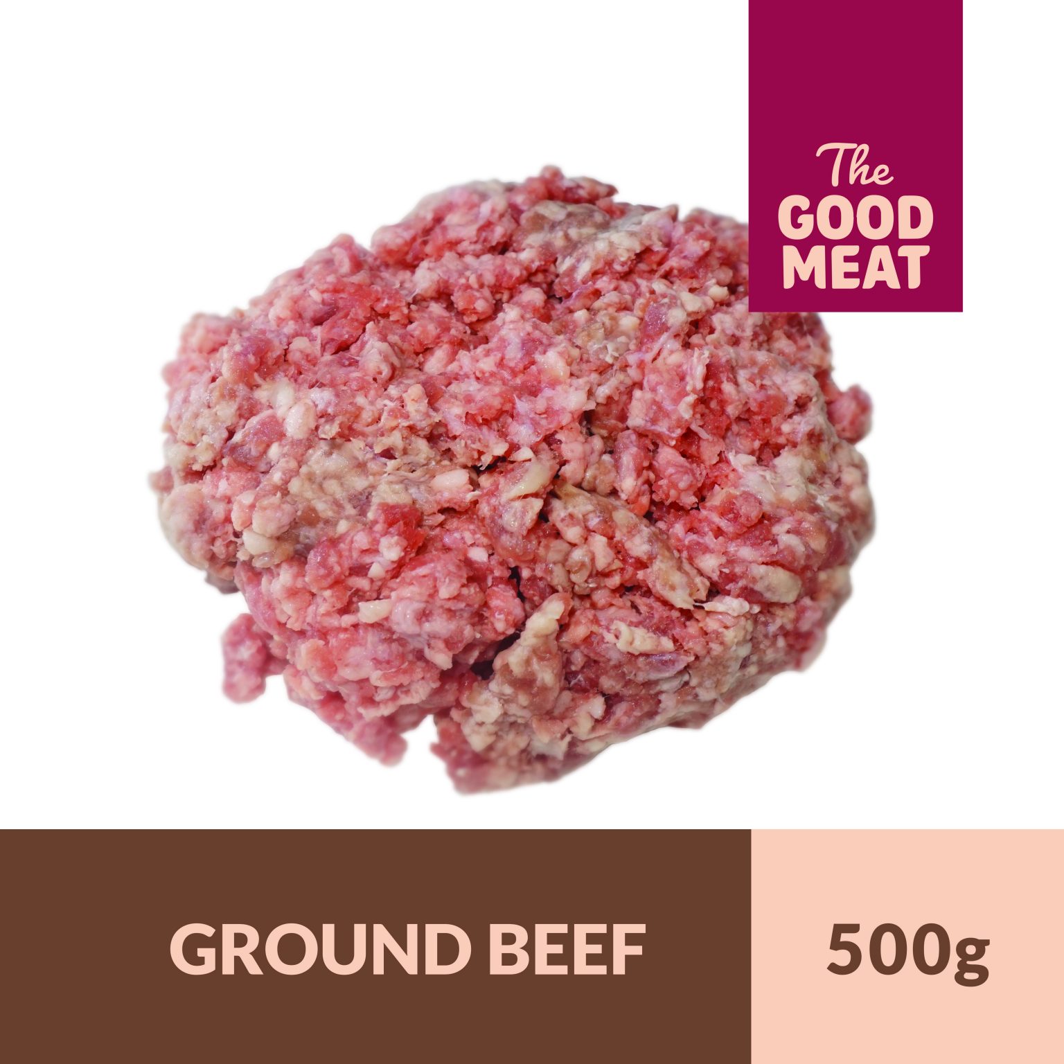 Ground Beef (500g) - thegoodmeat.ph