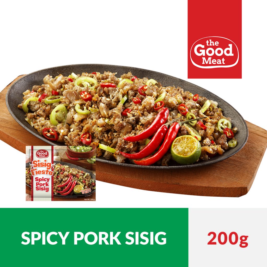 Sisig Fiesta Spicy Pork Sisig (200g) – thegoodmeat.ph