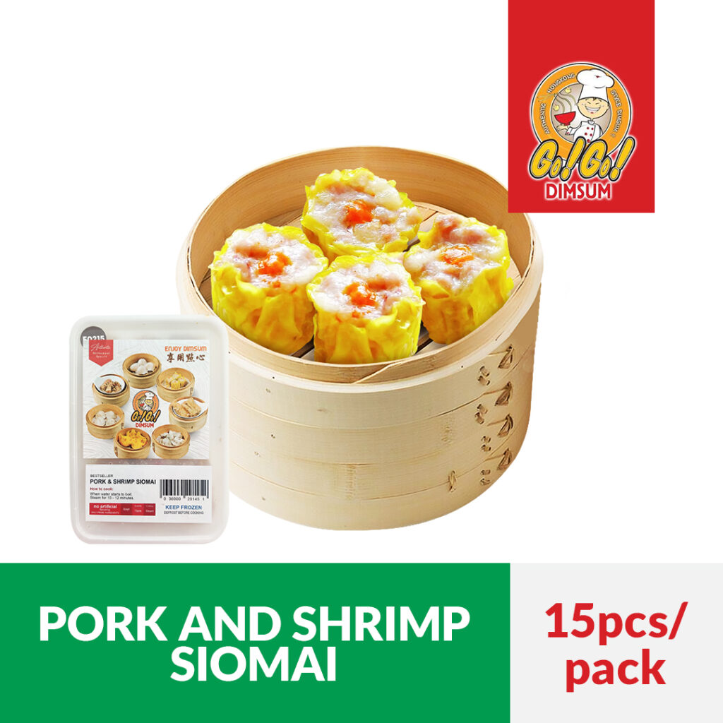 Gogo Dimsum Pork and Shrimp Siomai 15pcs – thegoodmeat.ph